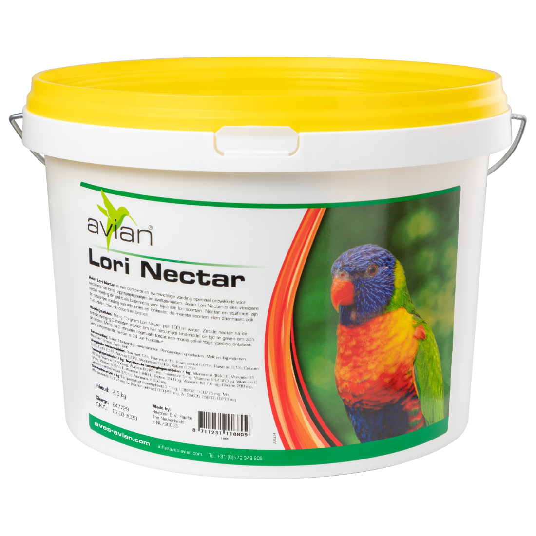 Avian lori nectar 2,5kg - henava
