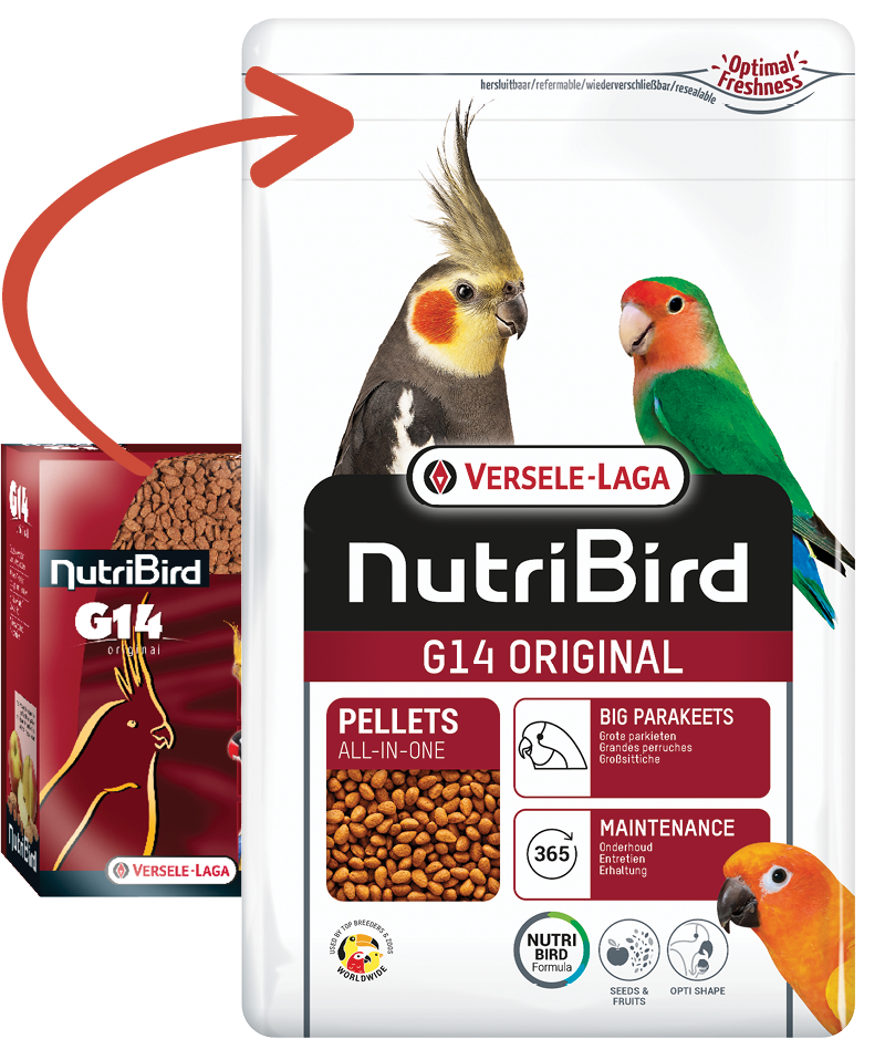 NutriBird G14 Original 1kg - henava